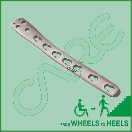 Locking Plate Anatomical Distal Tibia Plate For Fibula 3.5mm, Right ...